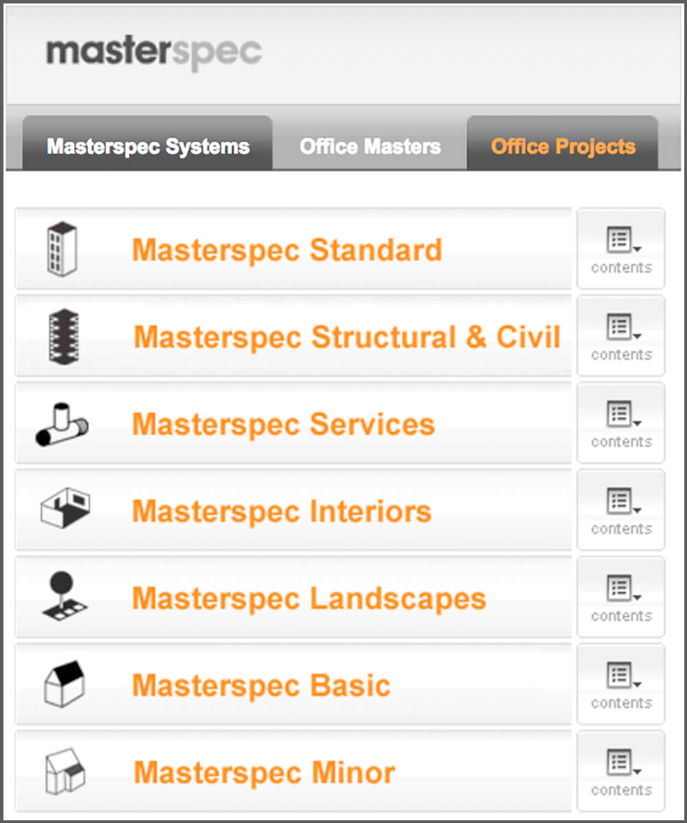 Cloning a Work Section - Masterspec